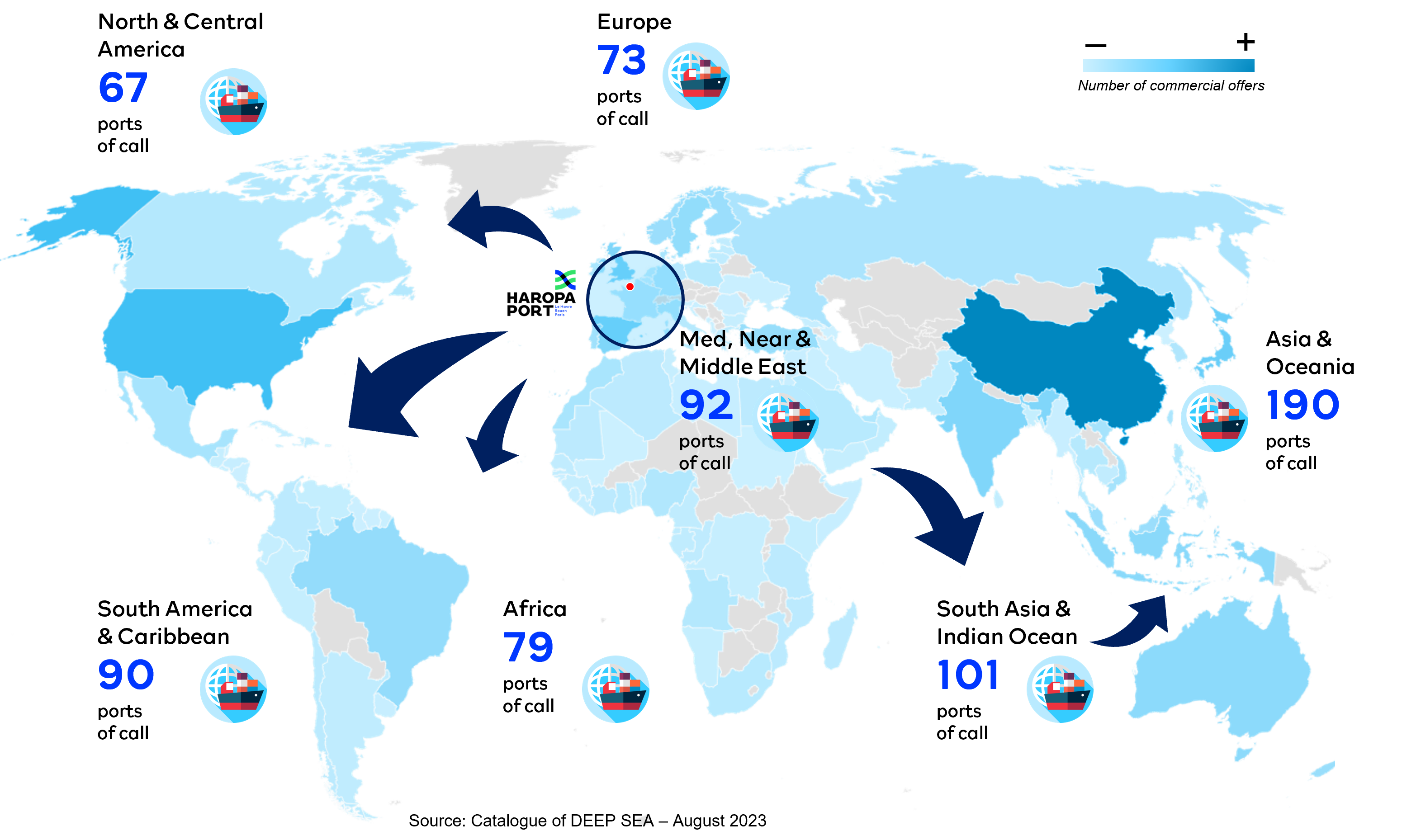 A maritime service offering in the first rank | HAROPA PORT