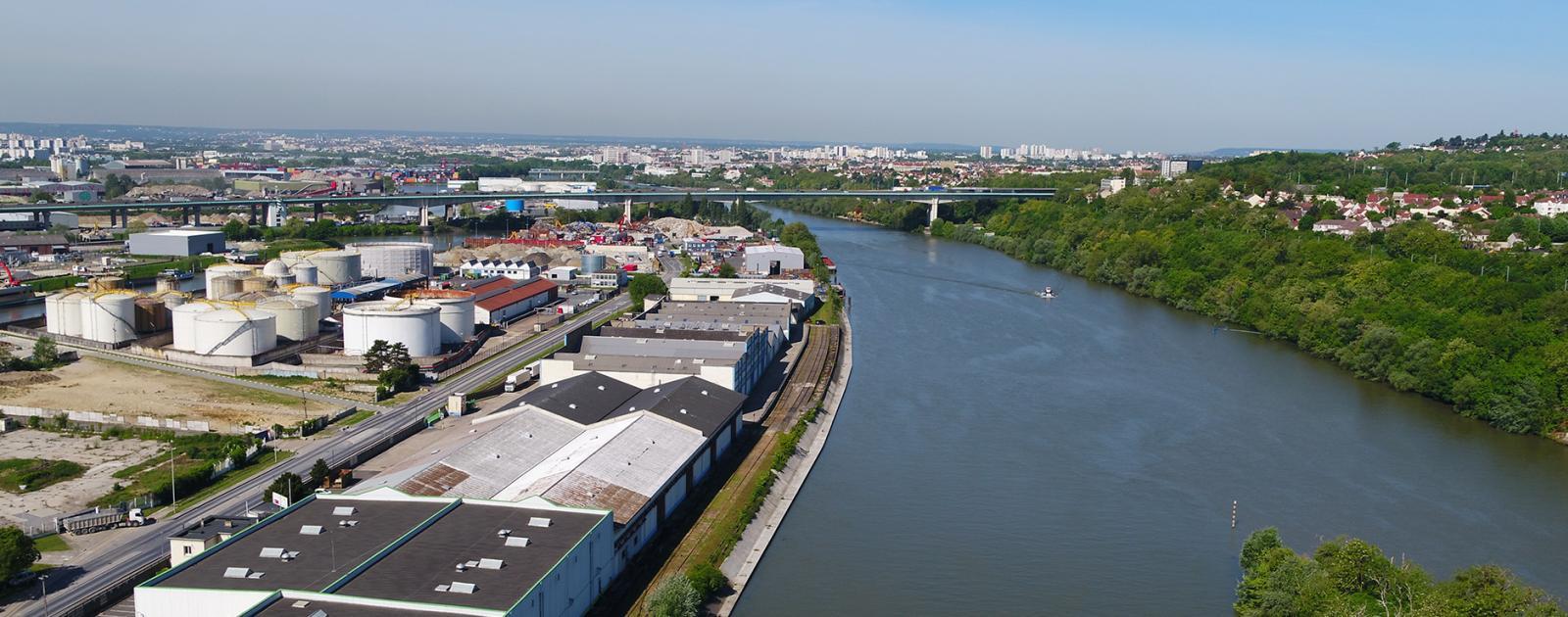 Gennevilliers, des travaux route du bassin numéro 6 | HAROPA PORT