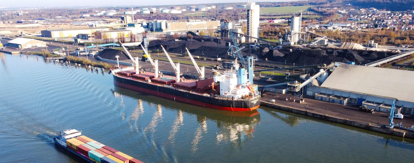 New river link between Le Havre and Longueil-Sainte-Marie | HAROPA PORT
