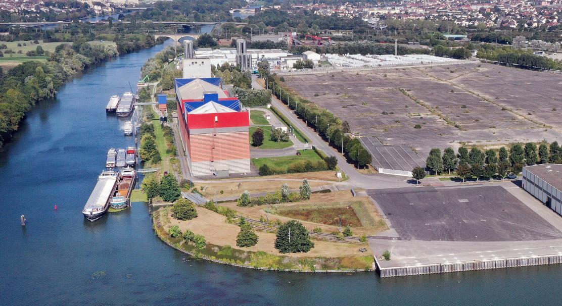 La Seine, au cœur du chantier IKEA à Limay | HAROPA PORT