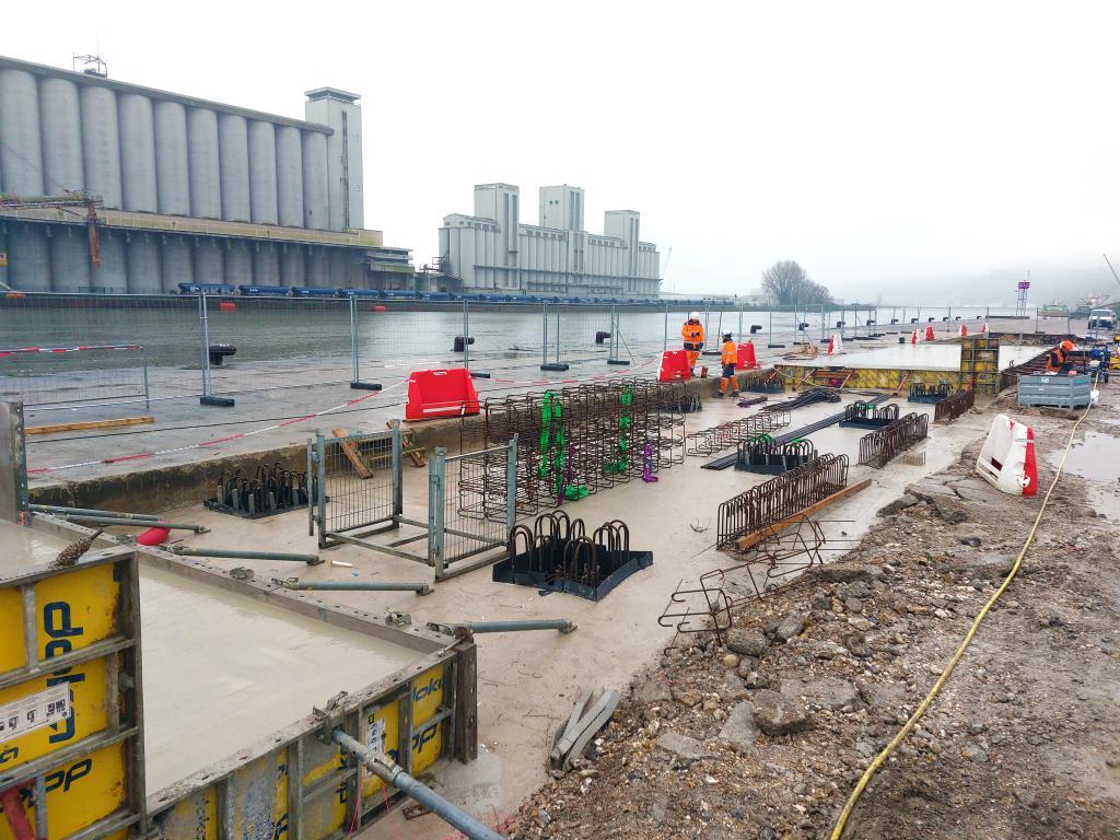 La réhabilitation du musoir Saint-Gervais s’achève | HAROPA PORT