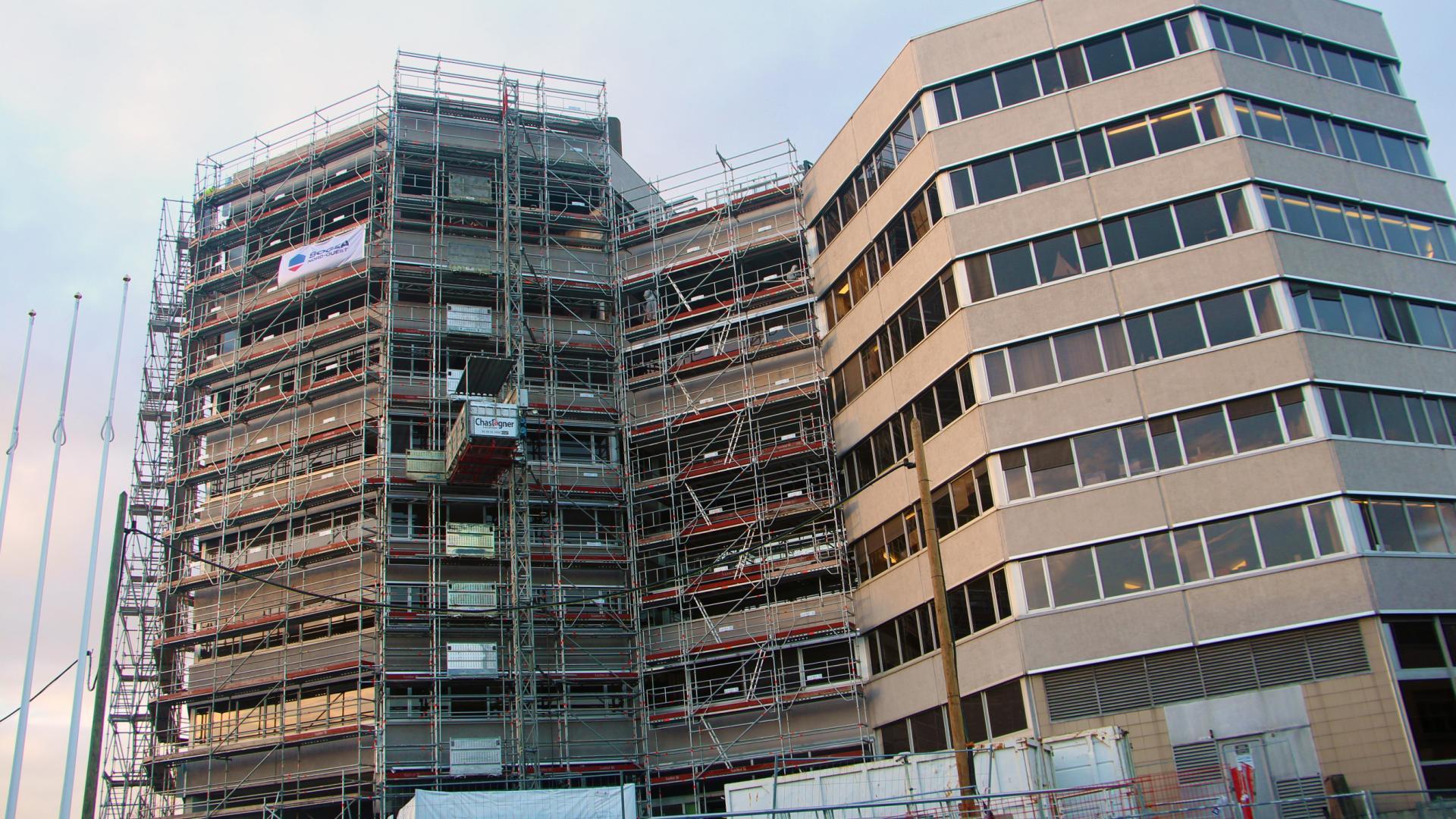 La rénovation du siège de la direction territoriale de Rouen se ...
