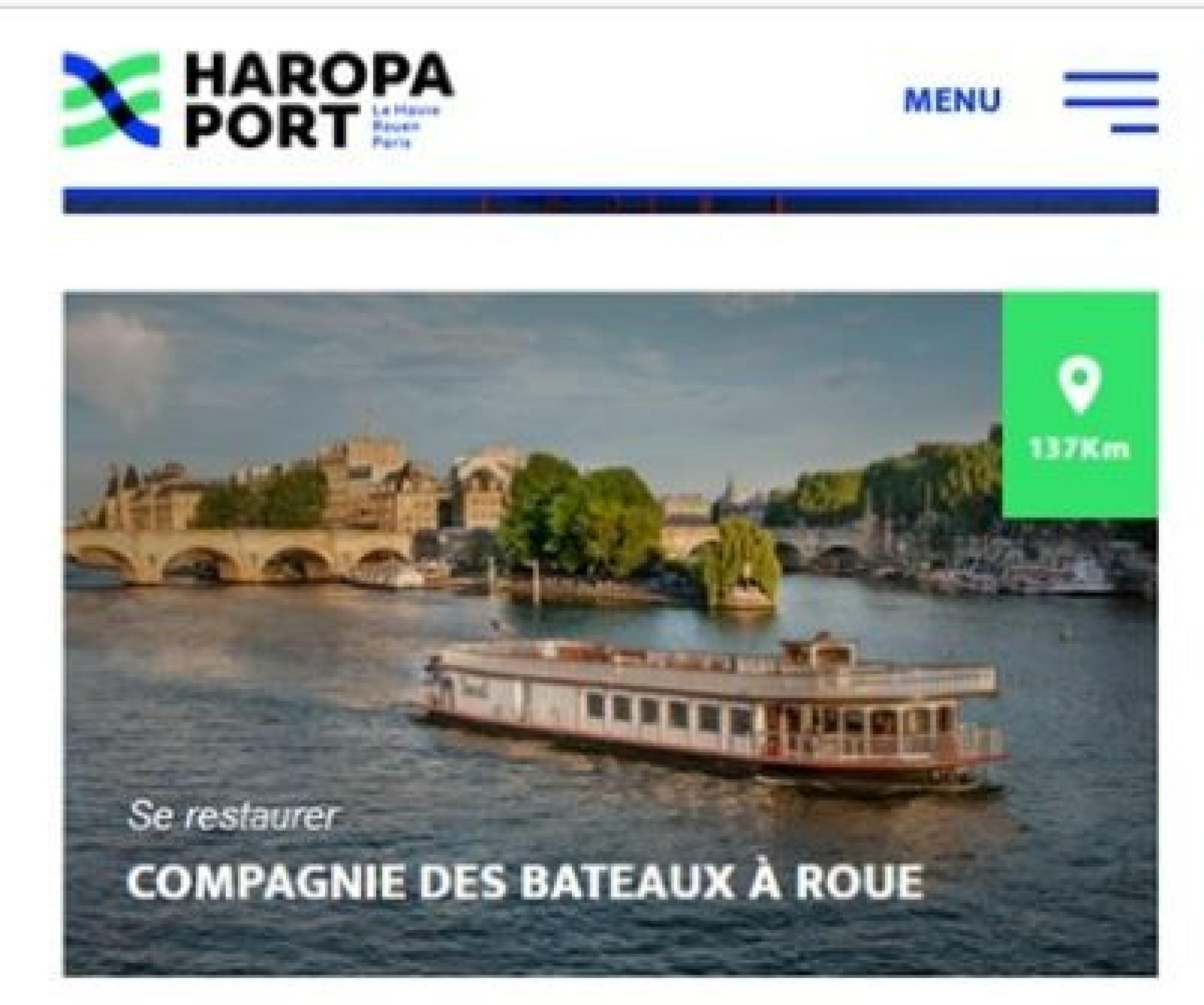 Une "appli" pour vivre les ports de Paris | HAROPA PORT
